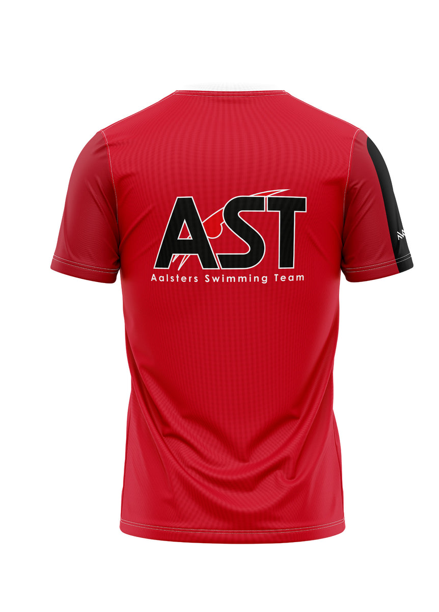 AST Mens Tee-Shirt Red – Not Normal Swimwear