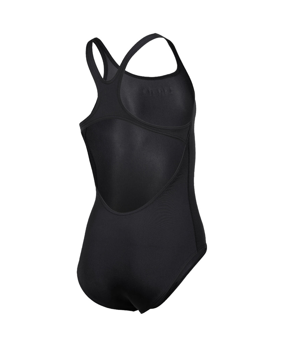 Girls' Team Swimsuit Swim Pro Solid Black - White – Not Normal Swimwear